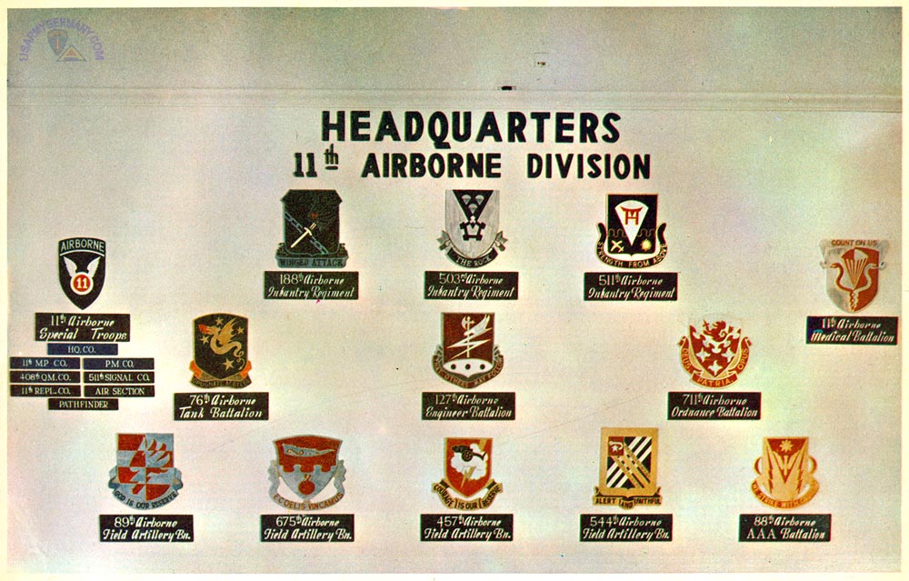 USAREUR Partial Photos - 11th Abn Div